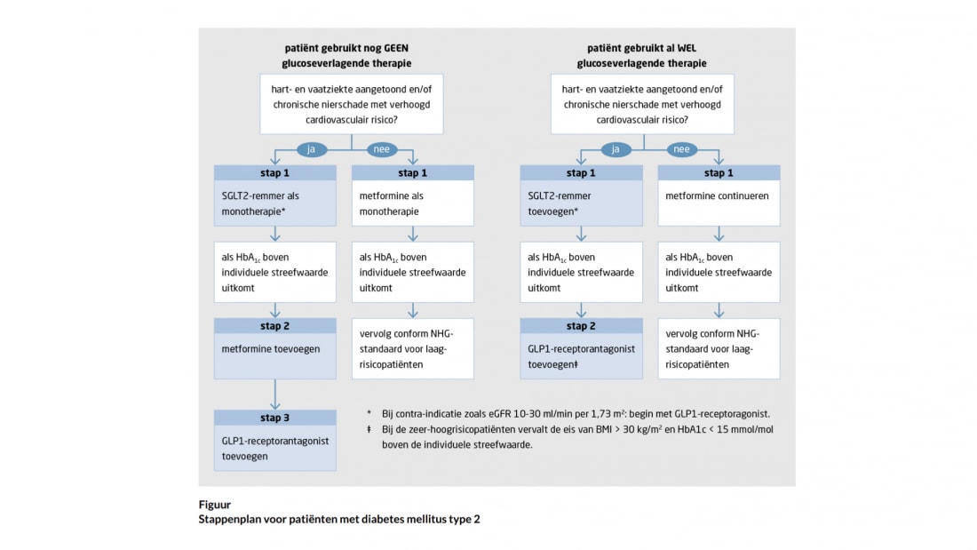 Belangrijke wijziging van behandelrichtlijn ‘Diabetes mellitus type 2’